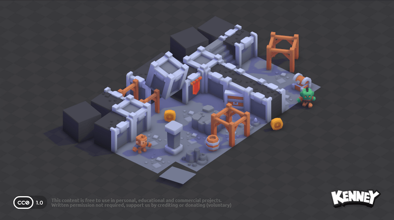 Mini Dungeon by Kenney (Assets)