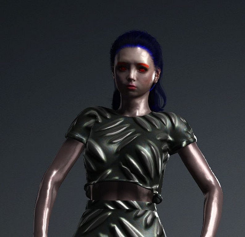 RobotGirl FREE for Unreal Unity and Blender by repeatloader