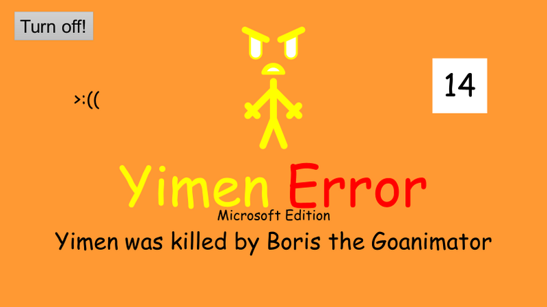 Yimen Error (Microsoft Edition) - Errors & OS Games (Friendly Turn) by ...