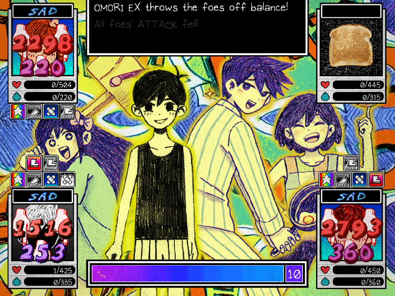 OMORI FRIENDS battle EX+ v1.4.1 by Hasamentalist117