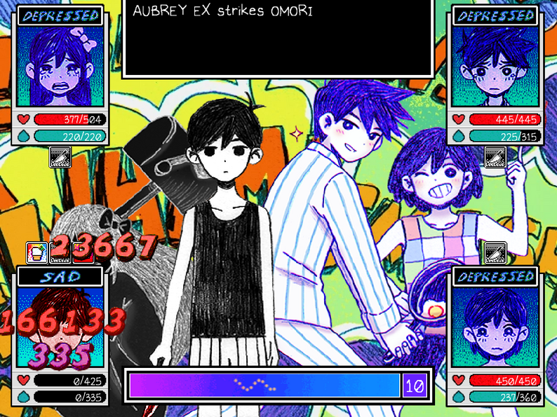 OMORI FRIENDS battle EX+ v1.4.1 by Hasamentalist117