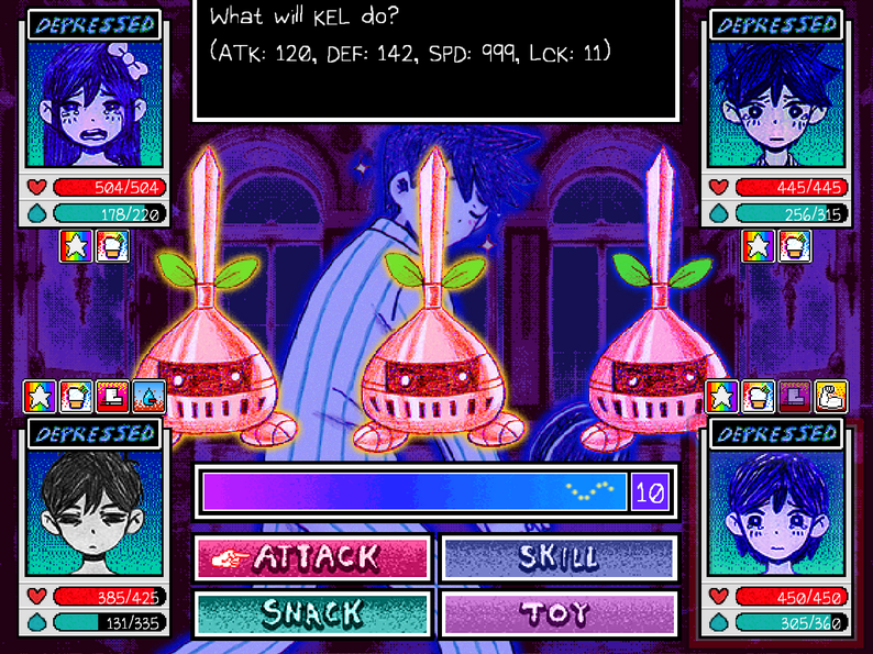 OMORI FRIENDS battle EX+ v1.4.1 by Hasamentalist117