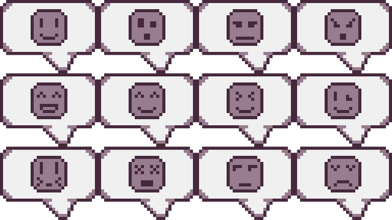 Pixel Art Emotes by dustdfg