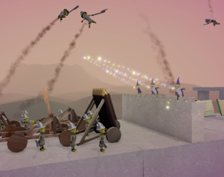 Magic Missile Command by andyman404