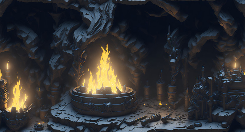 The Forge Background Pack by Vina