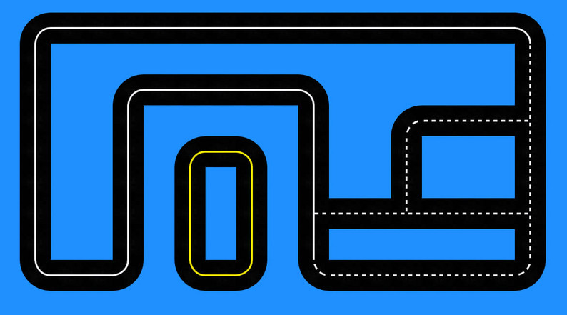 Routes 2D / 2D roads by GameHever