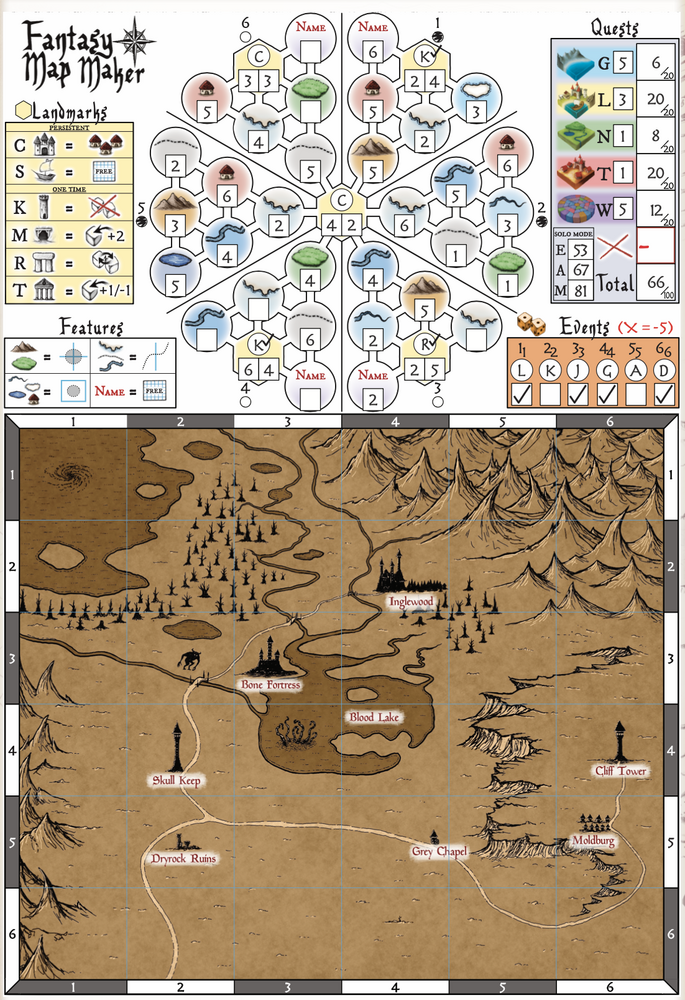 Fantasy Map Maker: Improved Edition by Harry Metcalf