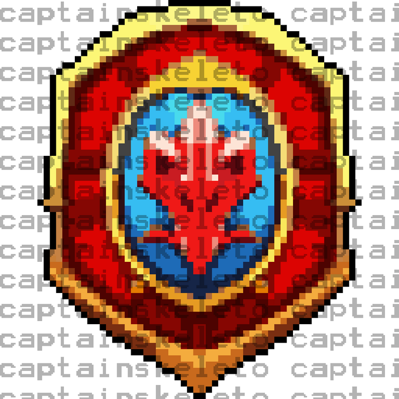Fantasy Shields Assets - Pixelart / Pixel Art sprite shield Pack for ...