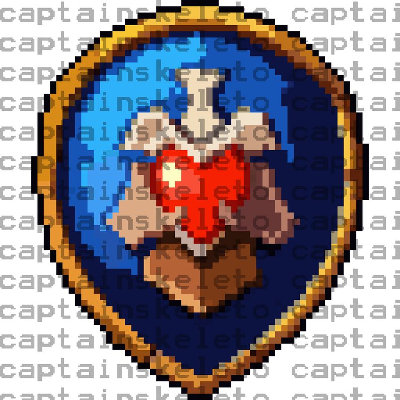 Fantasy Shields Assets - Pixelart / Pixel Art sprite shield Pack for ...