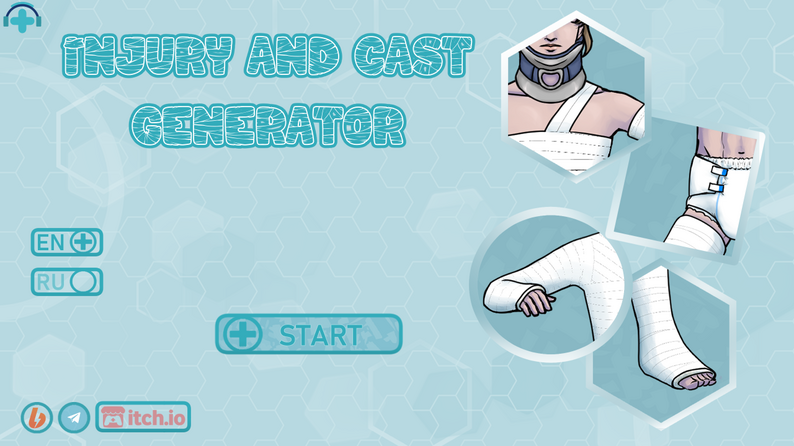 Injury and Cast Generator by Alex und Mathew