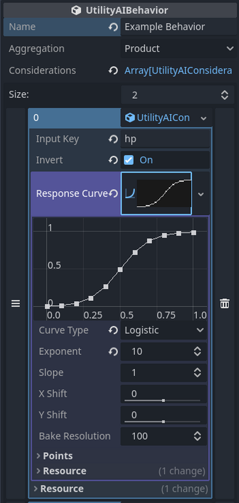 Utility AI for Godot by John Pennycook