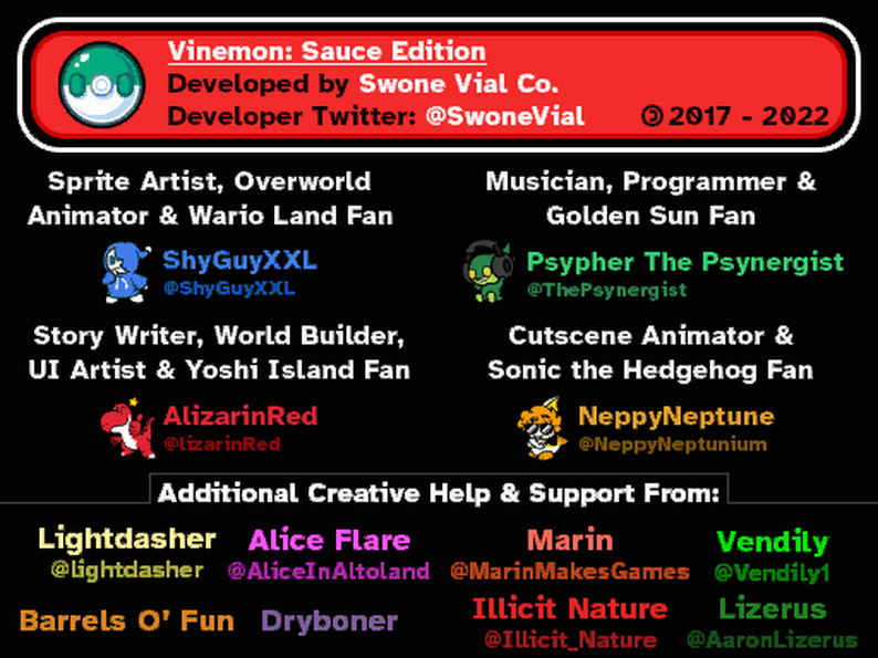 Vinemon: Sauce Edition - Vinesauce Fan Game by AlizarinRed