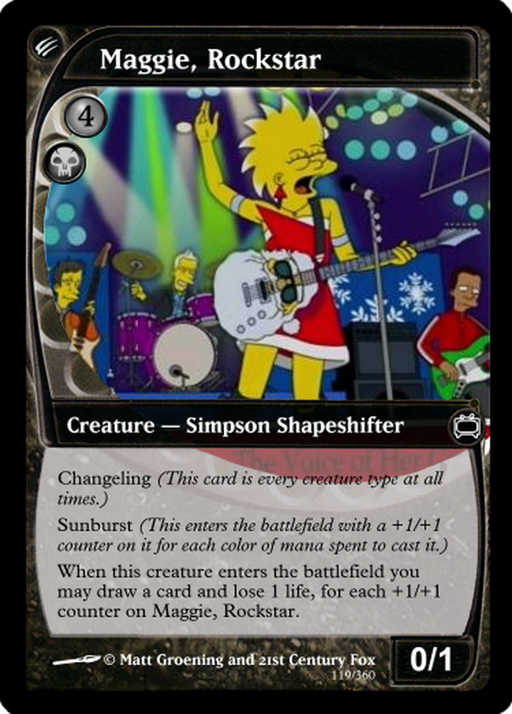 The Simpsons Cube by Goldie