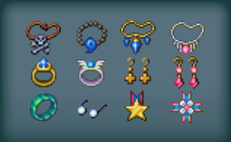Dusk's Accessory Icons(24x24) by Dusk Games