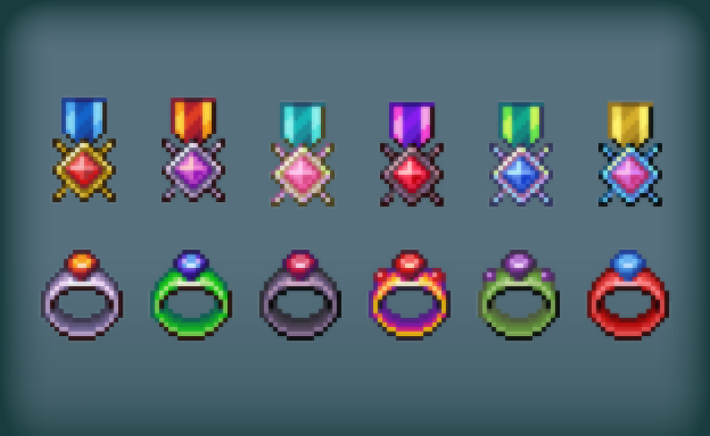 Dusk's Accessory Icons(24x24) by Dusk Games