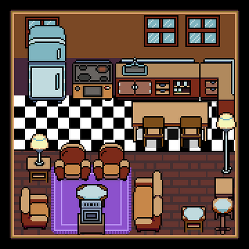 Pixel Interior Asset by Alifdoll