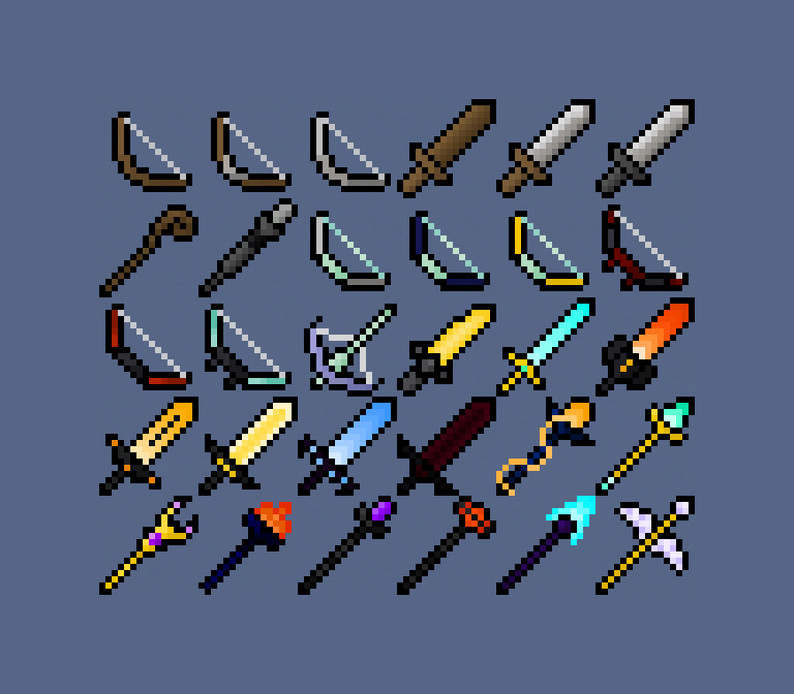 150+ RPG Pixel Art Pack by gabitrombetta