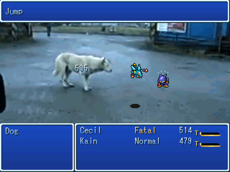 Final Fantasy Dog by lordbluerouge