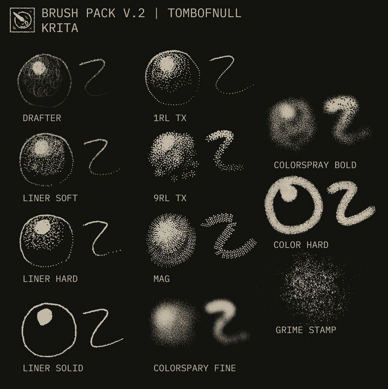 Stipple Beast | BRUSH PACK | V.2 by TOMB of NULL