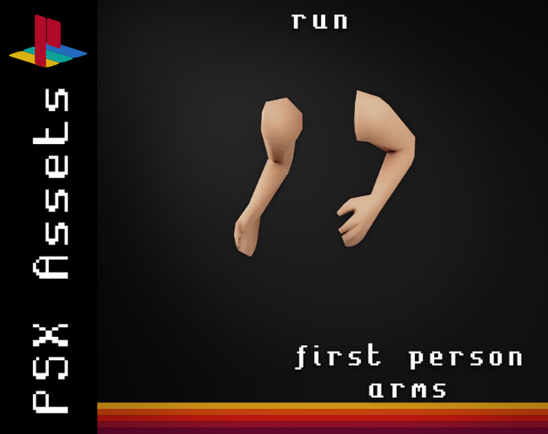 PSX Assets - First Person Arms by rbarongr