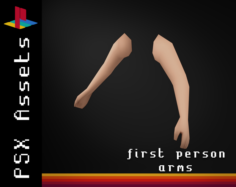 PSX Assets - First Person Arms by rbarongr