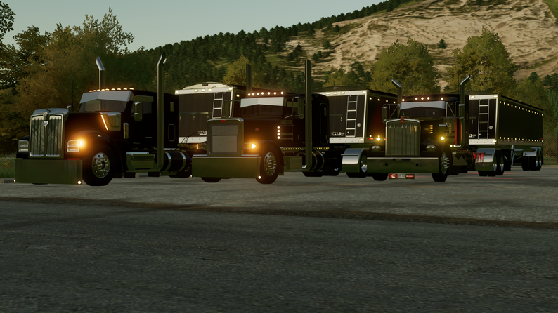 Lode King Hopper Bottom Trailer by Half Assed Modding