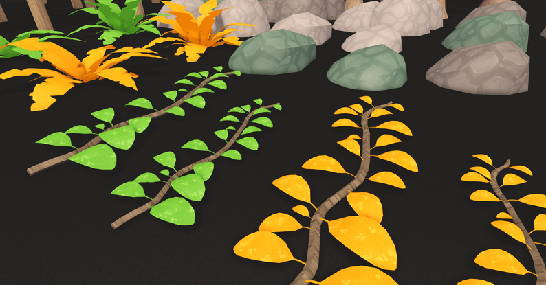 Roblox Mini Nature Asset Pack (33 Assets) by Coble