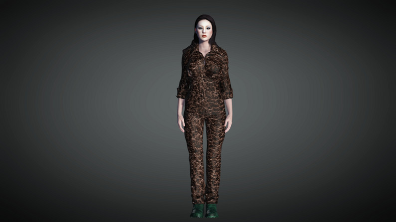 Jade Premium character 4 Unreal Unity and Blender by repeatloader