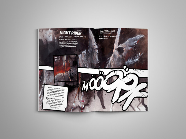 Monsters! | Mörk Borg by Christian Eichhorn