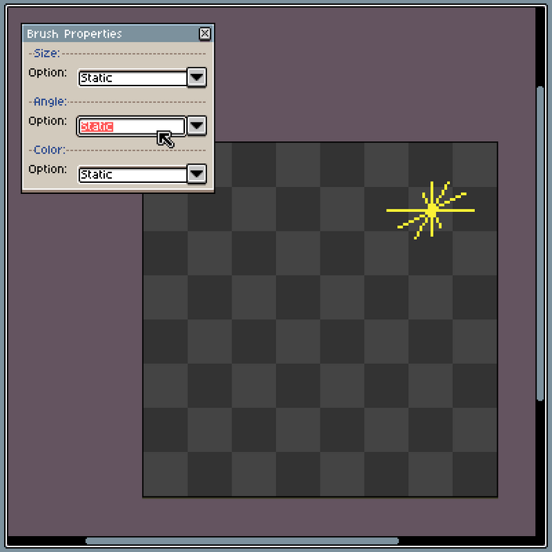 Randomize Brush in Aseprite by Kacper Woźniak