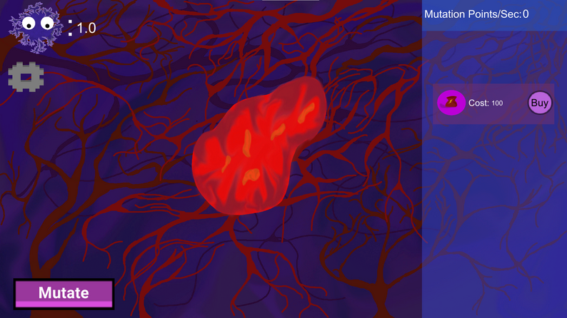 Evolution Clicker: Cell Mutation by Qiuro