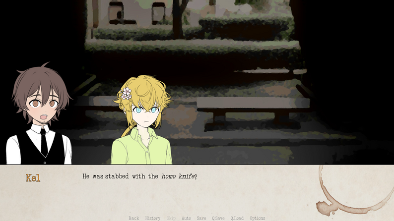 Detective Sunny and the Flower Boy's Knife (Omori) by Gunflower