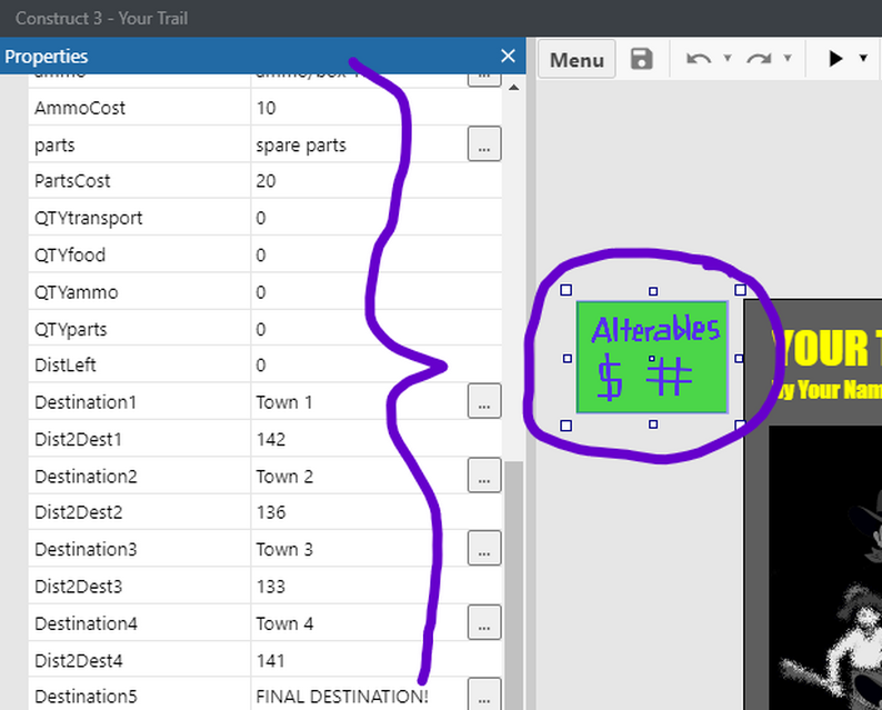 Oregon Trail template by Scotty
