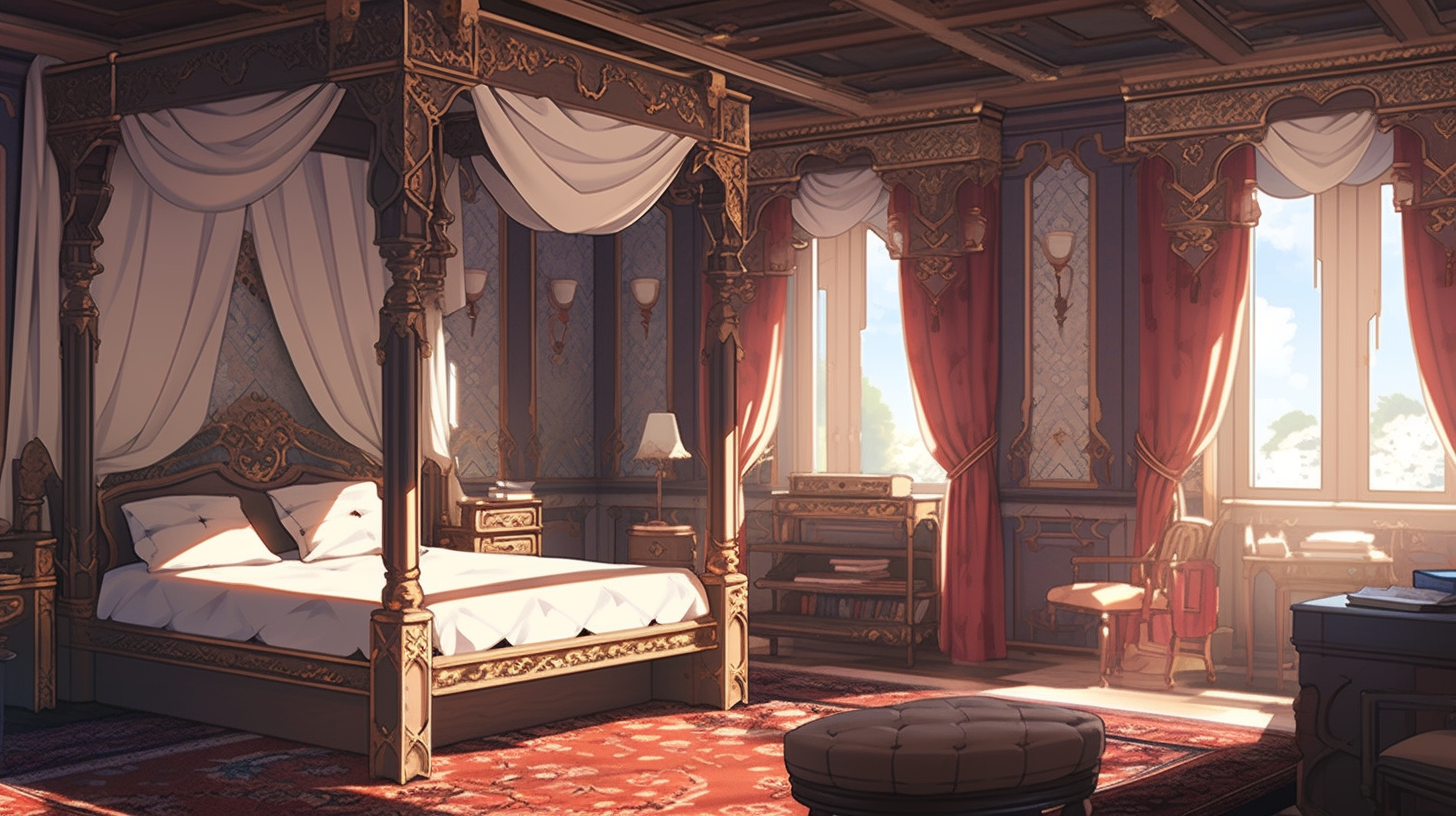 Anime Castle Background