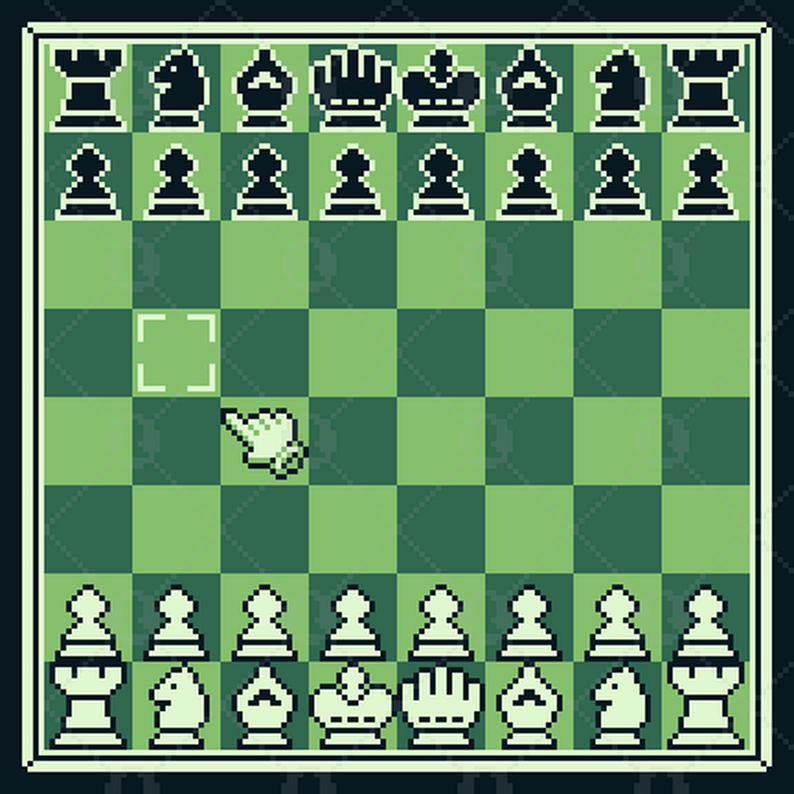 Pixel Chess & Draughts / Checkers Set + GB by biscuitlocker