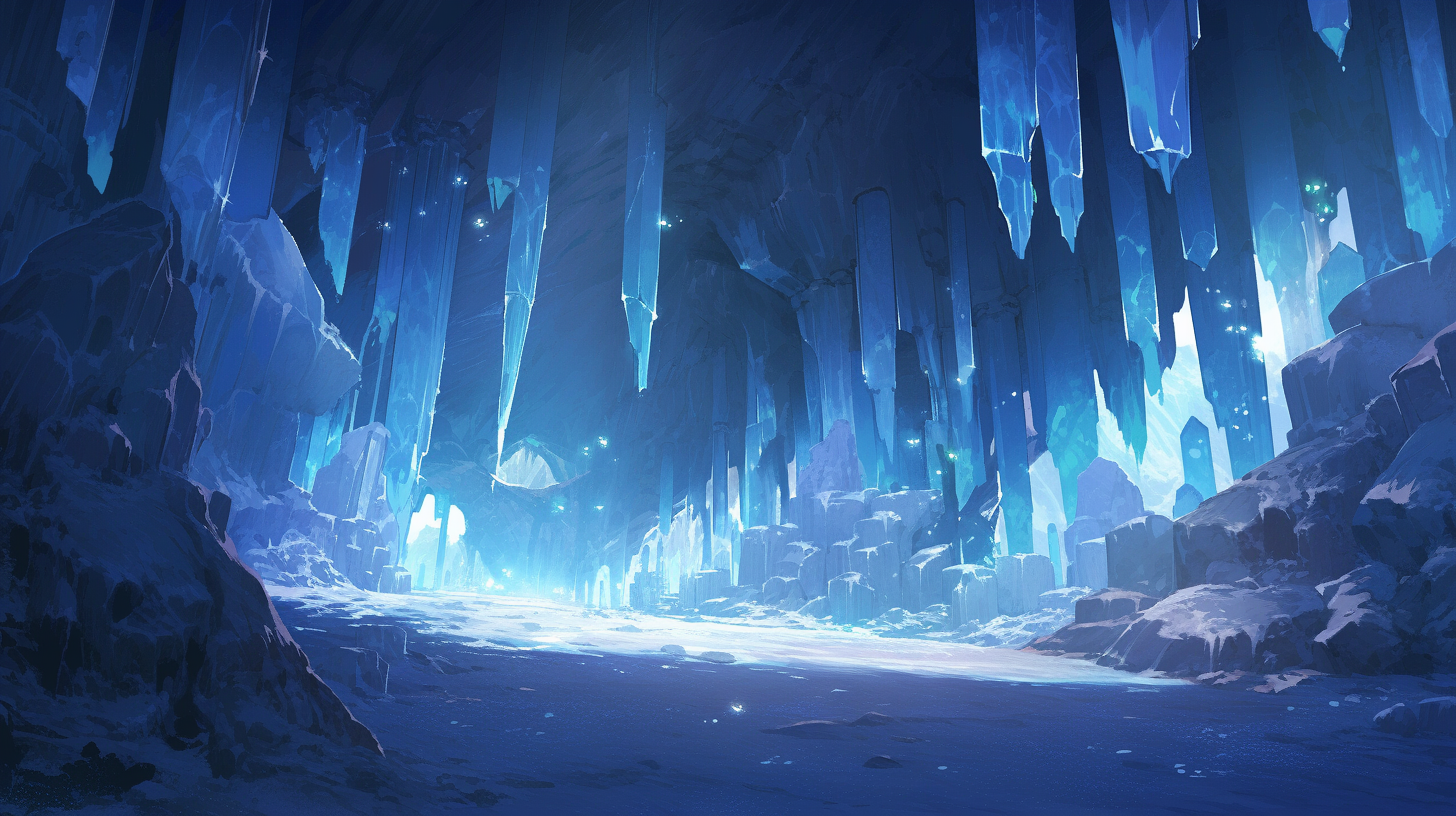 Anime Ice Cave