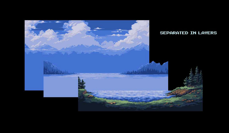 Battle Backgrounds Pack 1 by ansimuz