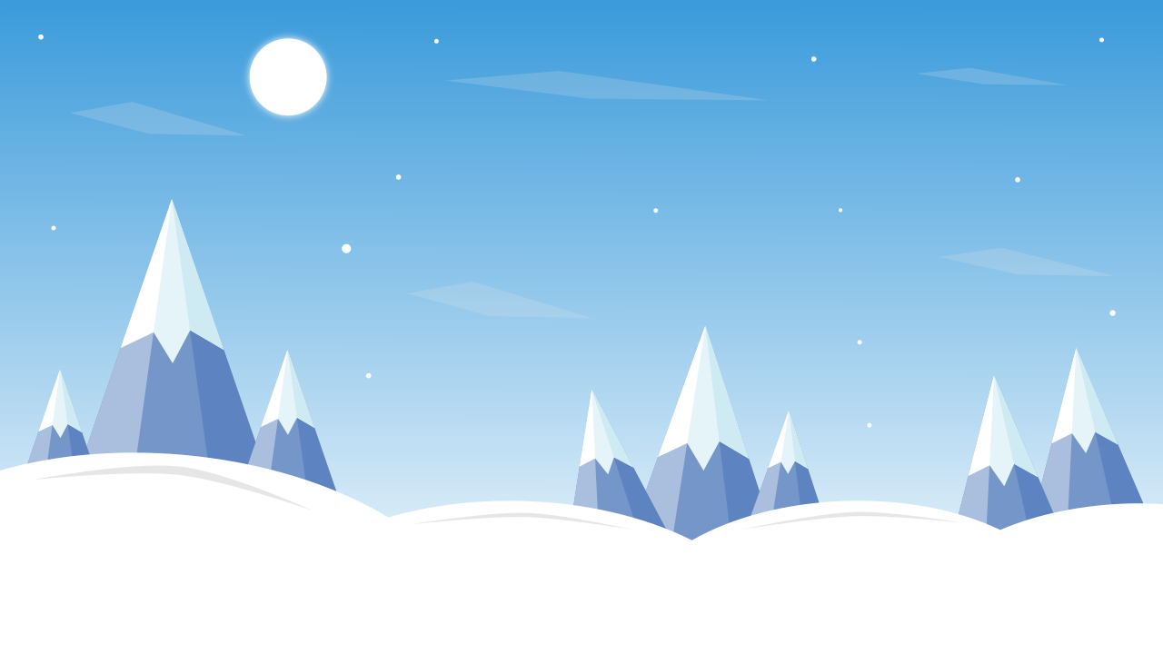 Snow Background by MadFireOn