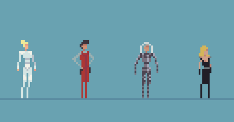 Characters Designs - Pixel Art by JJ99