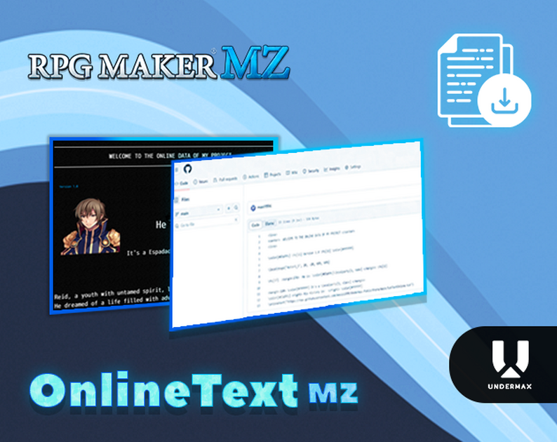 RPG MAKER MZ Plugin: OnlineTextMZ by Undermax