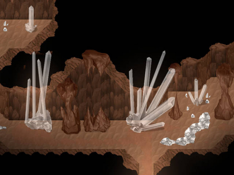KR Quartz Cave Tileset for RPGs by Kokoro Reflections