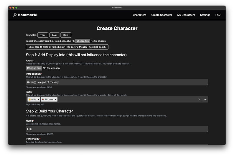 HammerAI | Free & unlimited AI chat running on your computer by HammerAI