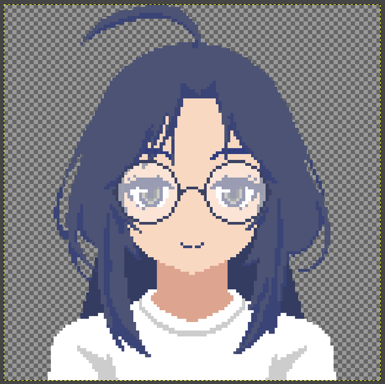 2D Female Character Portrait v1.30 by PixelGrassWork