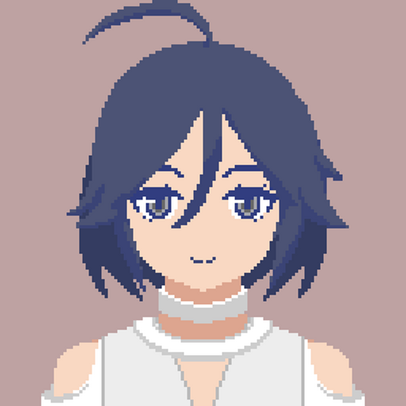 2D Female Character Portrait v1.30 by PixelGrassWork