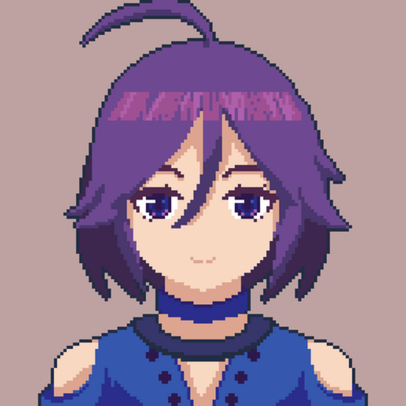 2D Female Character Portrait v1.30 by PixelGrassWork