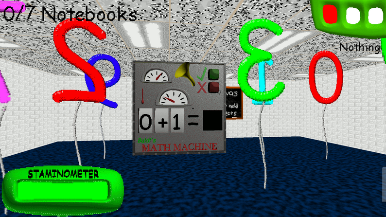 Baldi's Basics But You Have To Solve It Using A Math Machines by Baldi ...