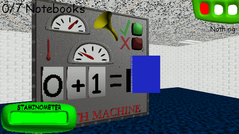 Baldi's Basics But You Have To Solve It Using A Math Machines by Baldi ...