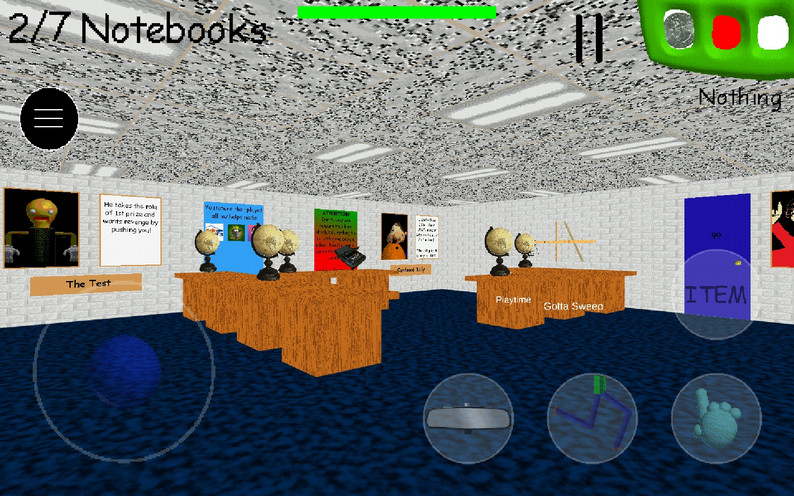 Principal Helps Baldi Android Mod Menu by Baldi V2.0