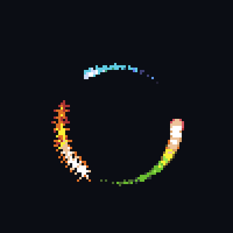 Pixel Art Magic Projectile Effects by GandalfHardcore