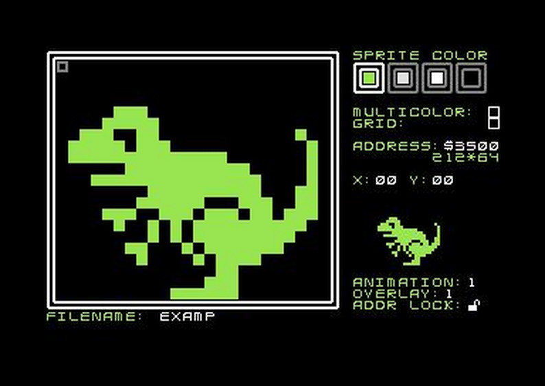 Sprite Studio 64 - Native sprite editor for C64 by Telex Operator
